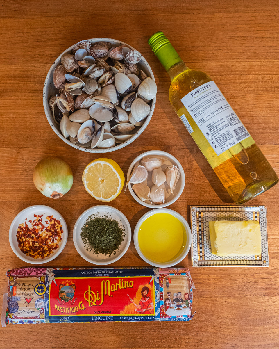 Double Clams Vongole Di Martino Linguine Set (Serves 4 Pax) – Quan Shui ...